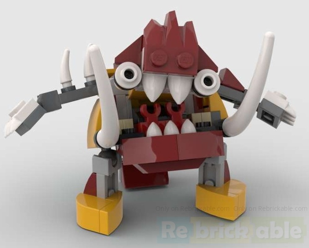 LEGO MOC alt Mixel Tusk by space.nerd | Rebrickable - Build with LEGO