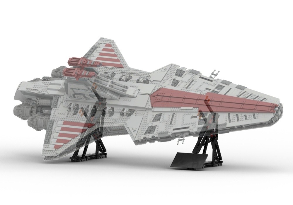 LEGO MOC UCS Venator Slanted Base by BlackWolfStudio | Rebrickable ...
