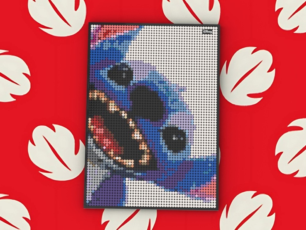 LEGO MOC Live Action Stitch mosaic by ConsFavorites | Rebrickable ...