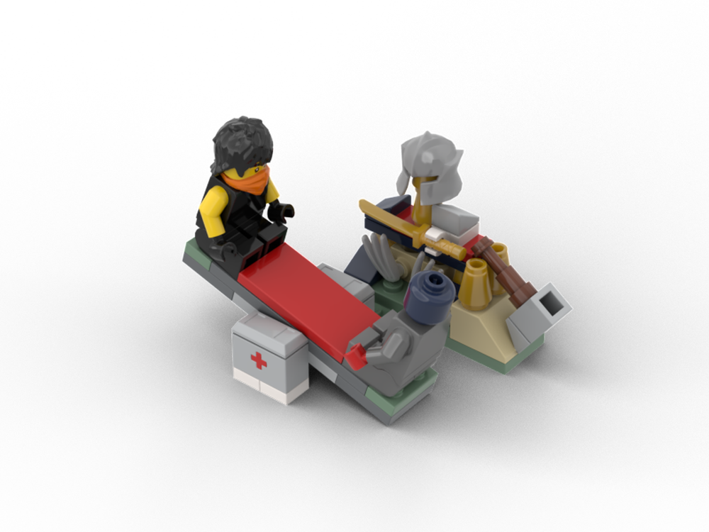 LEGO MOC 30675 - Ninjago Break Time by StarStarbucks | Rebrickable ...
