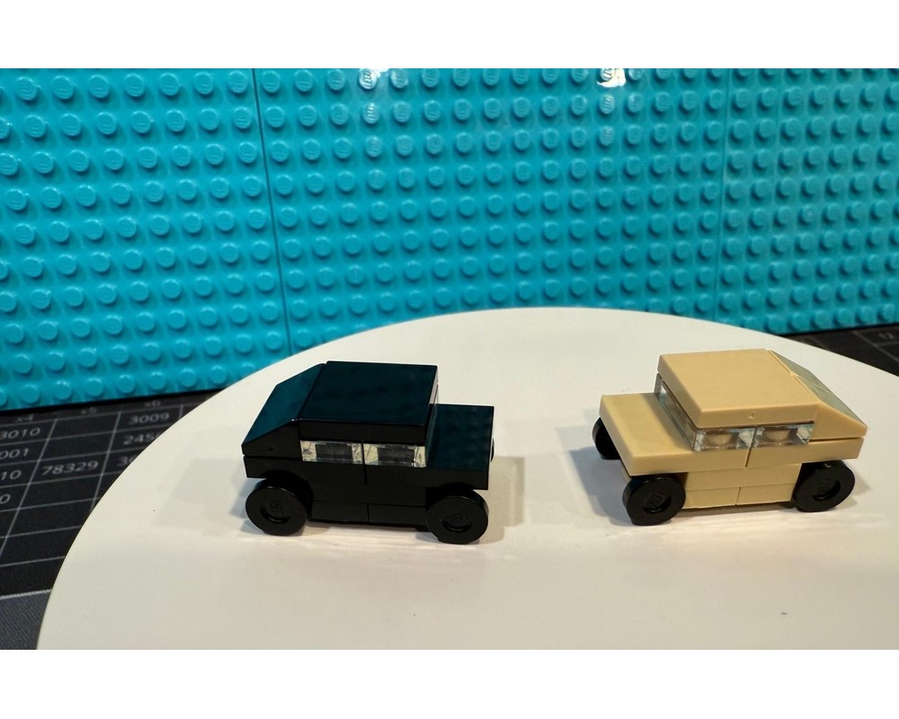 LEGO MOC Micro scale Hummer / Humvee by medleyj | Rebrickable - Build ...