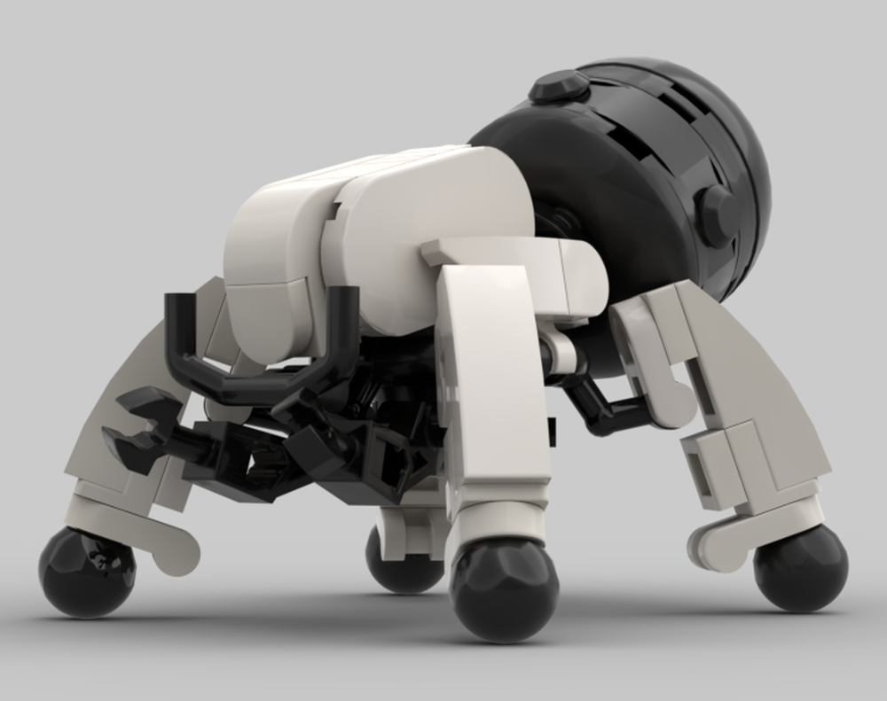 LEGO MOC Exa Robotics Tachikoma by Futurism_Lego | Rebrickable - Build ...