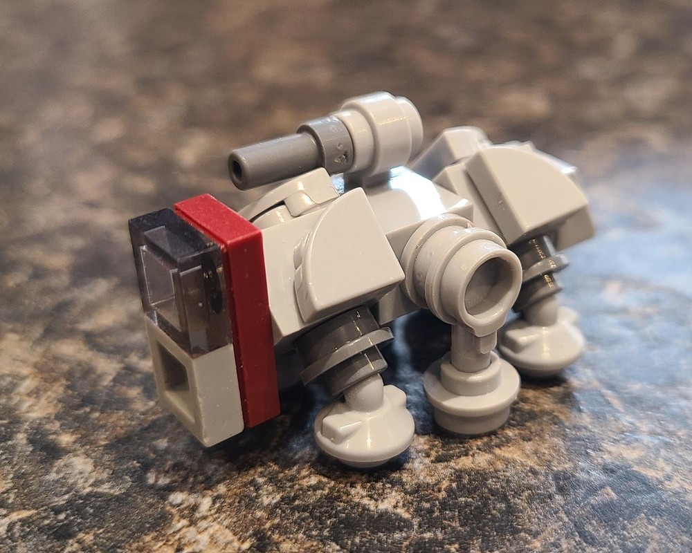 LEGO MOC Microscale AT-TE by Rossco311 | Rebrickable - Build with LEGO