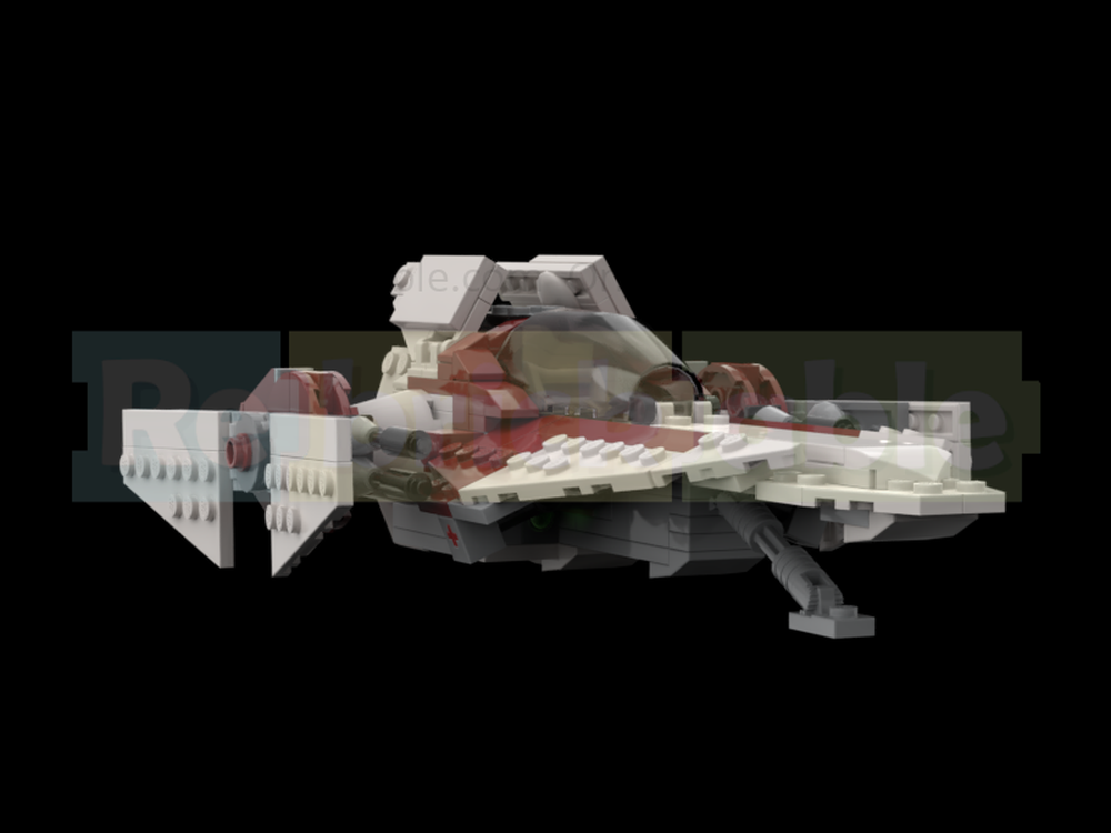 LEGO MOC Republic V-Wing Interceptor by mattysbrix | Rebrickable ...