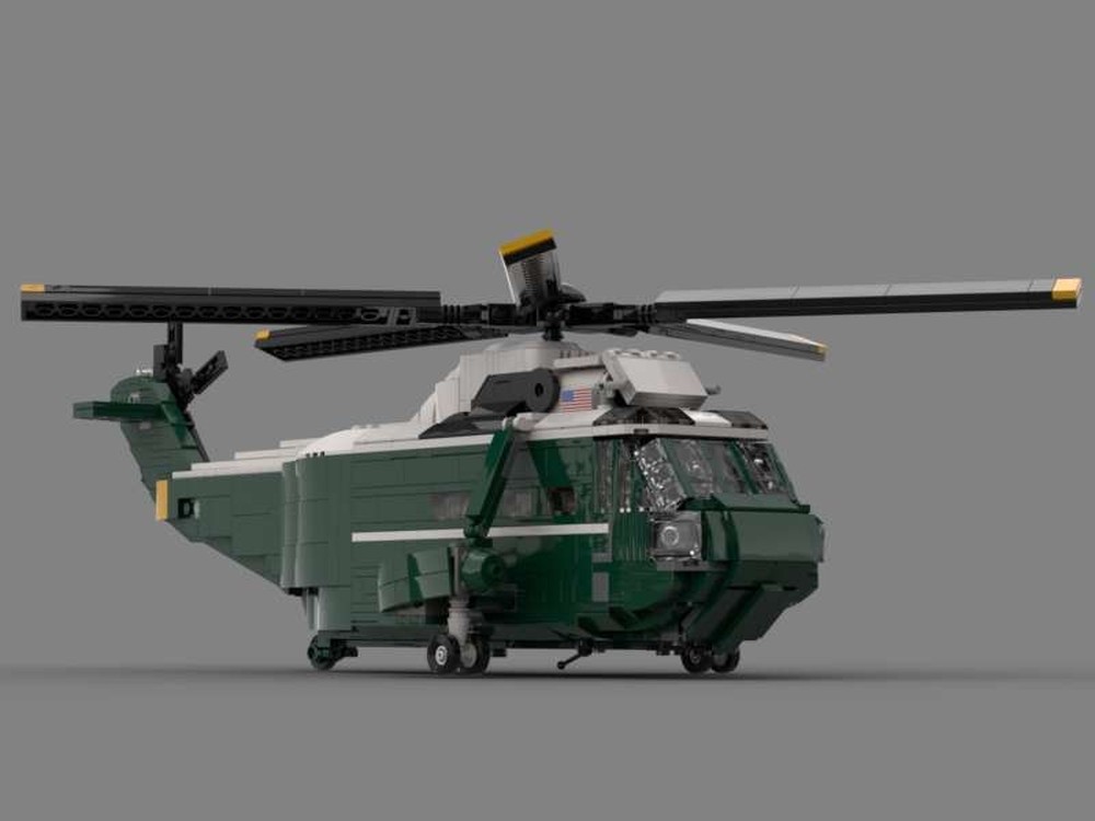 LEGO MOC Sikorsky SH-3D Sea King (MARINE ONE) by Brick Industries ...