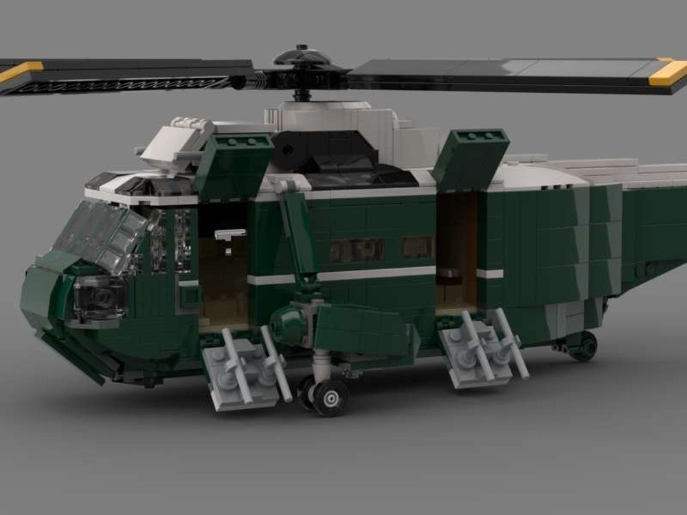 LEGO MOC Sikorsky SH-3D Sea King (MARINE ONE) by Brick Industries ...
