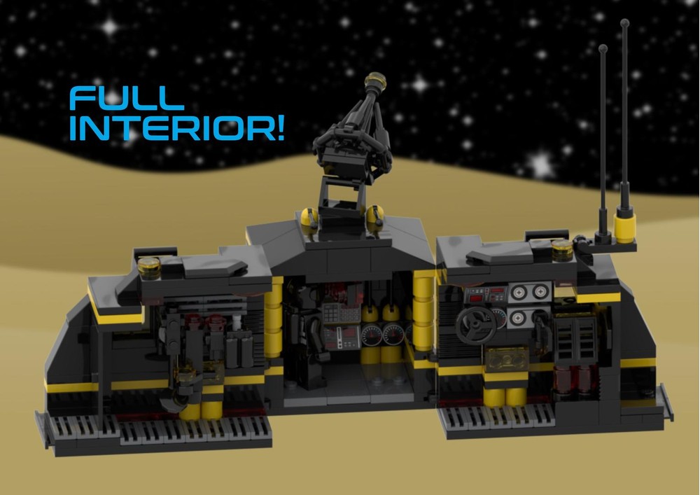 LEGO MOC Blacktron Mobile Spy Outpost - 10355 Renegade Compatible! by ...
