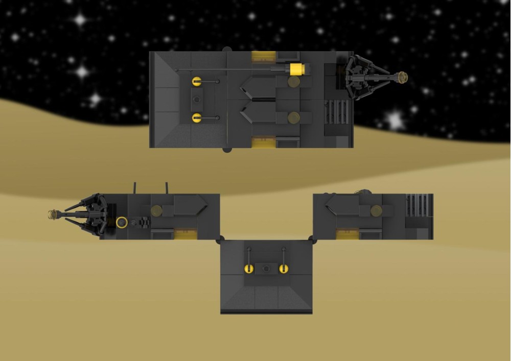 LEGO MOC Blacktron Mobile Spy Outpost - 10355 Renegade Compatible! by ...