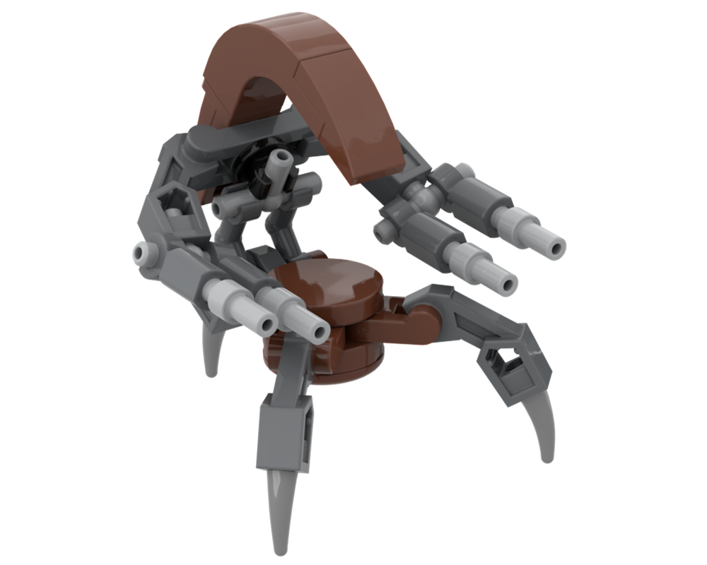 LEGO MOC Droideka Destroyer Droid by woodwarden | Rebrickable - Build ...