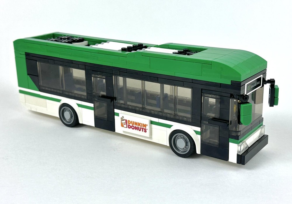 LEGO MOC Hydrogen City Bus by wooootles | Rebrickable - Build with LEGO
