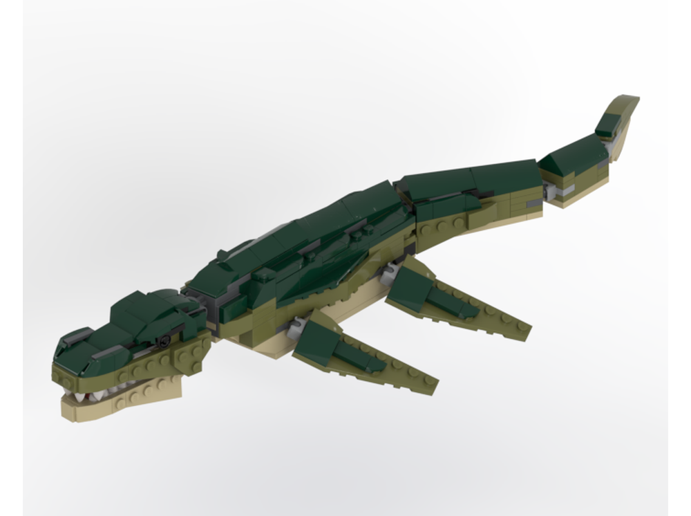 LEGO MOC-222614 Mosasaurus and plesiosaurus from 31151 by Magical ...