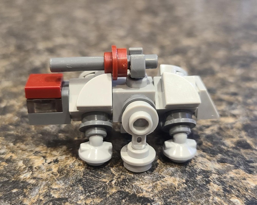 LEGO MOC-222625 Microscale AT-TE V2 with Cannon Options by Rossco311 ...