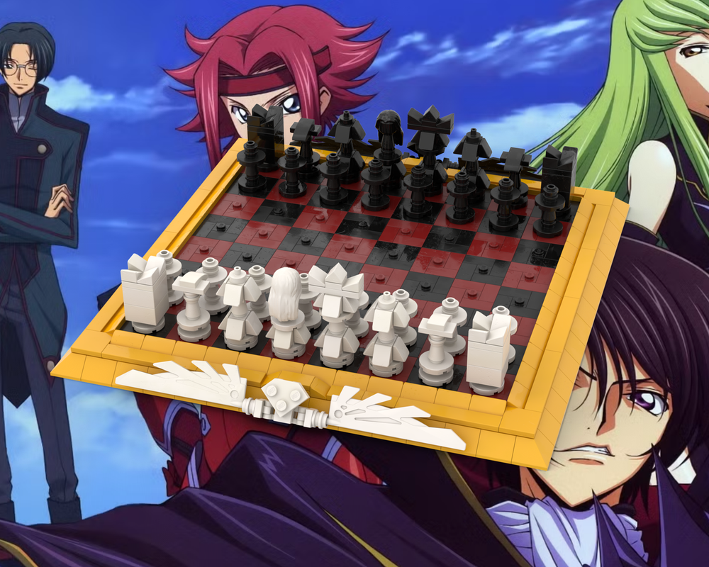 LEGO MOC Chess Set (Code Geass) by Gentvilas | Rebrickable - Build with ...