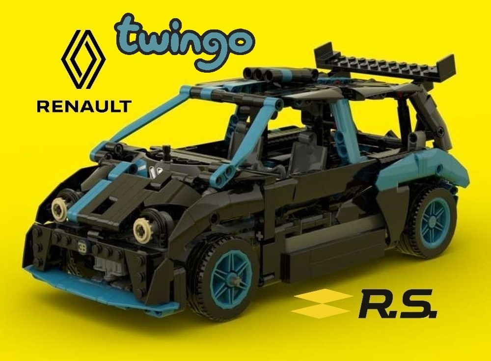 LEGO MOC 42162 Renault Twingo RS by stephane85 | Rebrickable - Build ...