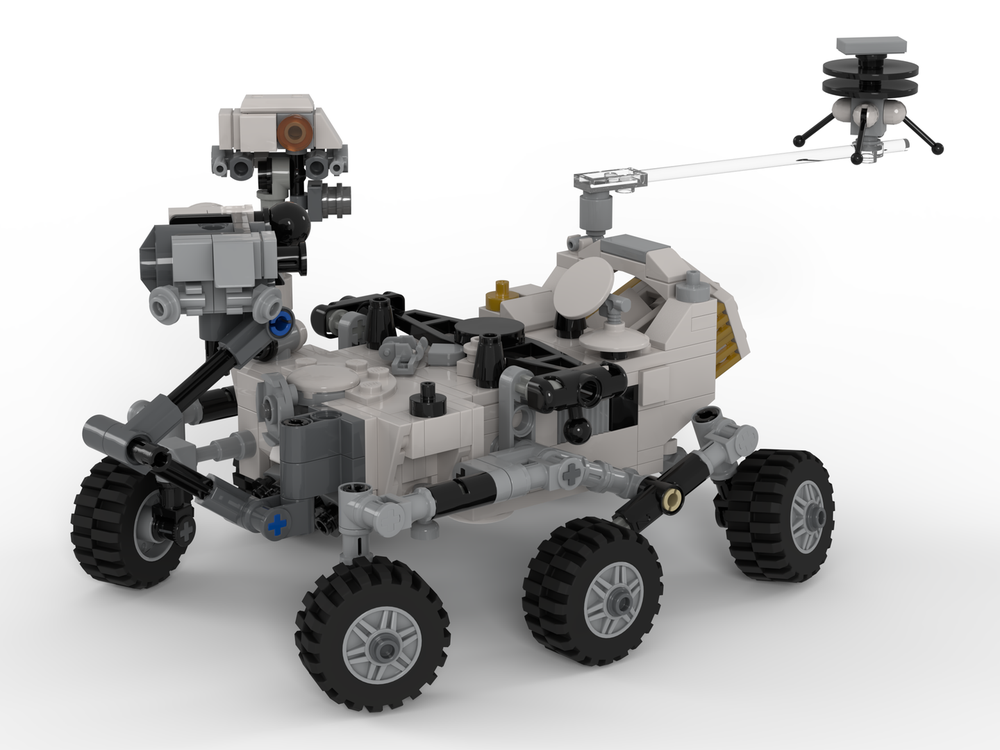 LEGO MOC-222668 Mars2020 Perseverance Rover and Ingenuity Helicopter by ...