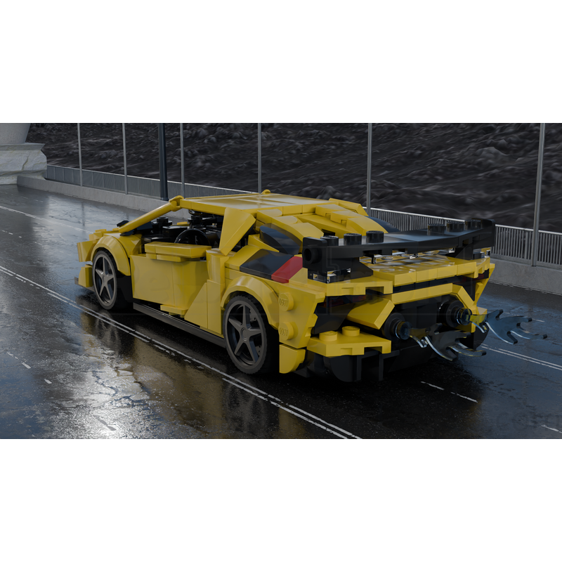 LEGO MOC Lamborghini Aventador SVJ by Rexissussy | Rebrickable - Build ...
