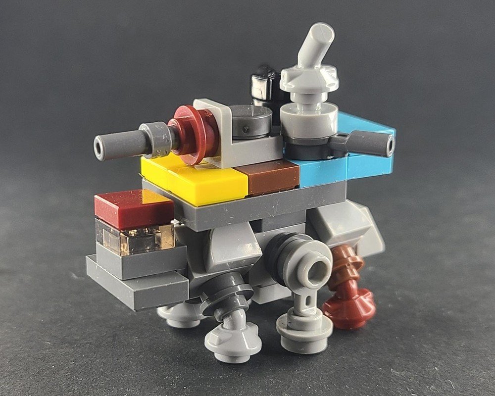 LEGO MOC Microscale Rex's AT-TE from Rebels by Rossco311 | Rebrickable ...