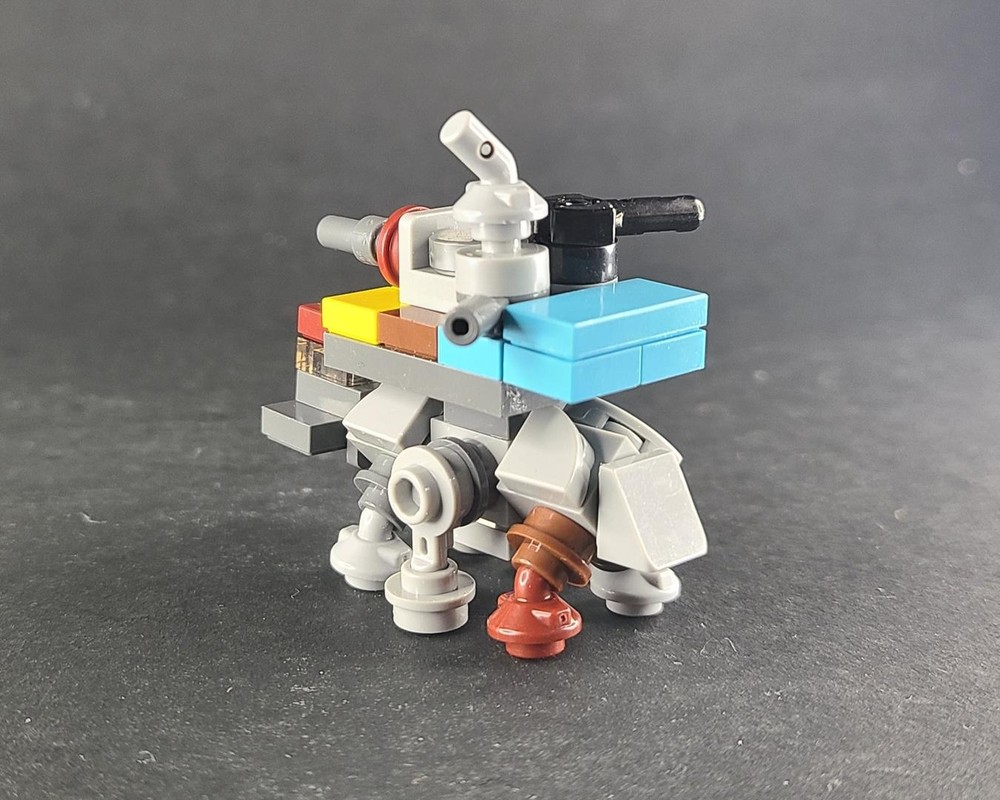 LEGO MOC Microscale Rex's AT-TE from Rebels by Rossco311 | Rebrickable ...