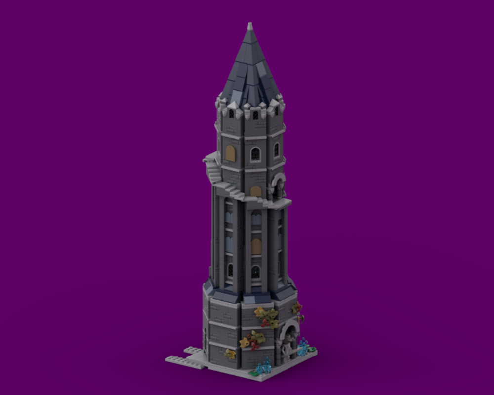 LEGO MOC Ranni's Rise - Main Tower by SothaSil | Rebrickable - Build ...