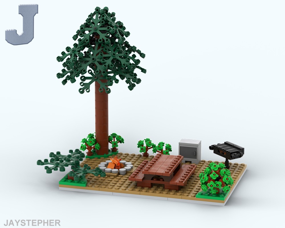 LEGO MOC Picnic Campsite by jaystepher | Rebrickable - Build with LEGO