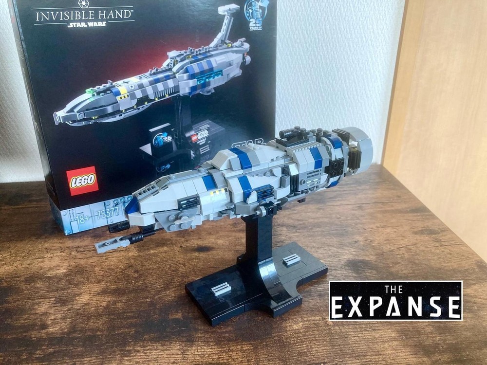 LEGO MOC The Expanse Rocinante Midi-Scale by CreationCaravan (Brad ...