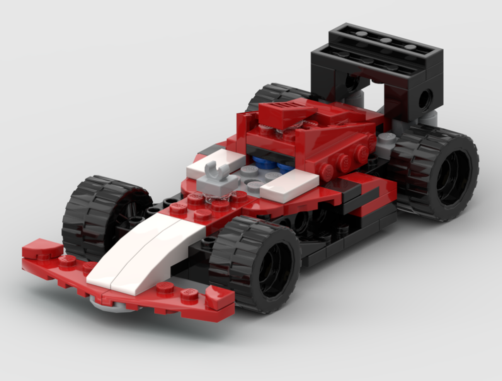 LEGO MOC Retro F1 (31100 alt) by DRT16 | Rebrickable - Build with LEGO