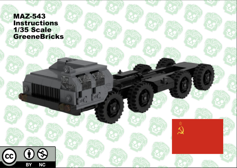 LEGO MOC MAZ-543 by GreeneBricks | Rebrickable - Build with LEGO