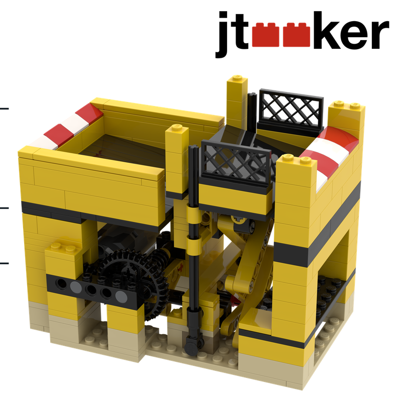 LEGO MOC Slow Scissor Stepper GBC Module by jtooker | Rebrickable ...