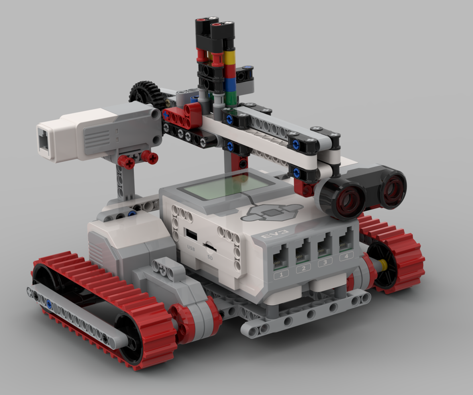 LEGO MOC EV3 Tank Mark II by Brick Project | Rebrickable - Build with LEGO