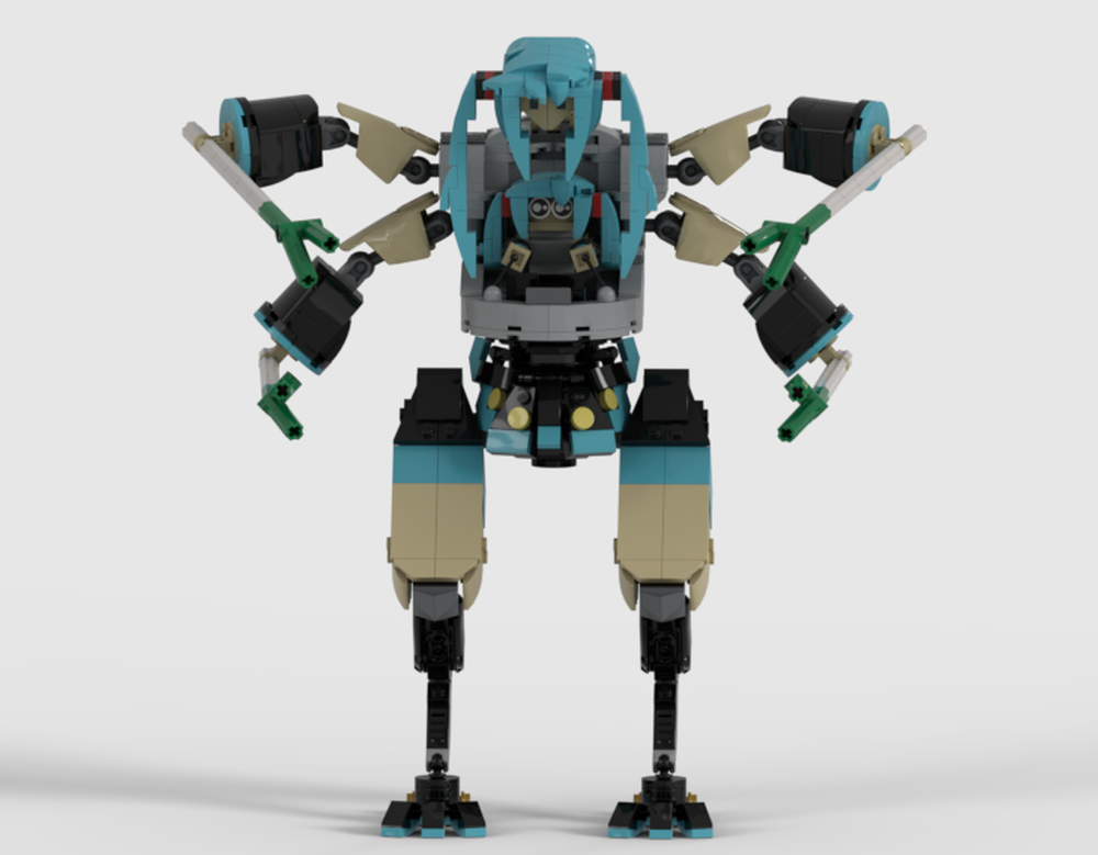 LEGO MOC Hatsune Mech-Ku (General Grievous Miku Mech) by Bangarang ...