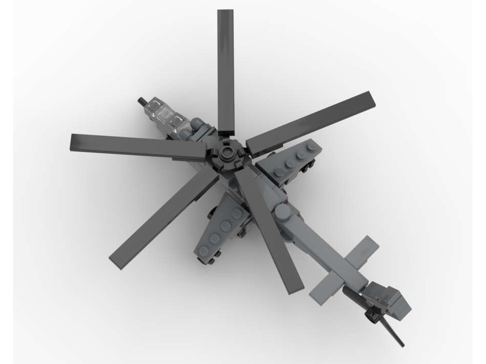 LEGO MOC-222722 Mil Mi-24 - Hind (1/110scale) by Vincent W ...