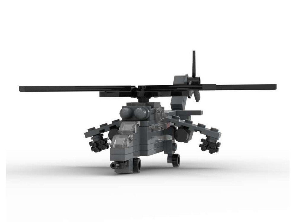 LEGO MOC-222722 Mil Mi-24 - Hind (1/110scale) by Vincent W ...