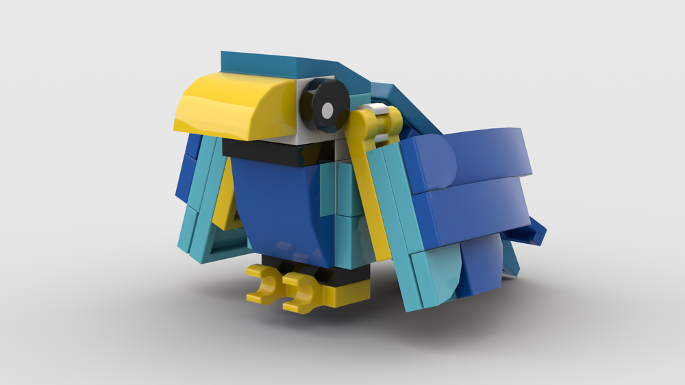 LEGO MOC 31136 Tiny Bird by BrickLeaf | Rebrickable - Build with LEGO