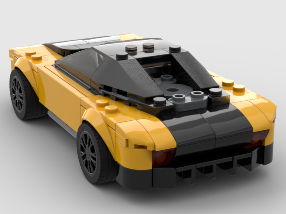 LEGO MOC-222733 LEGO® MOC - Race car - Sandstorm (2025) by christrax ...
