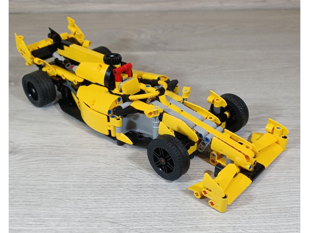 LEGO MOC 42205 model B - Formula 1 car by XaeroZKota | Rebrickable ...