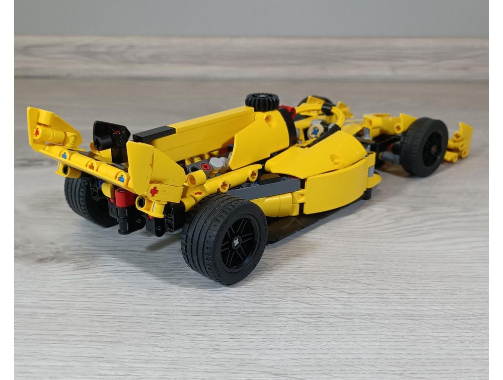 LEGO MOC 42205 model B - Formula 1 car by XaeroZKota | Rebrickable ...