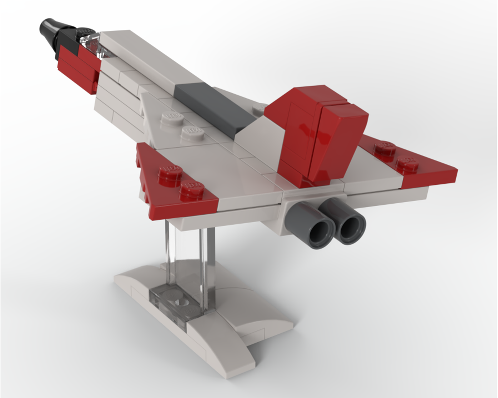 LEGO MOC Avro Arrow CF-105 Microscale by Paulmanaitor | Rebrickable ...