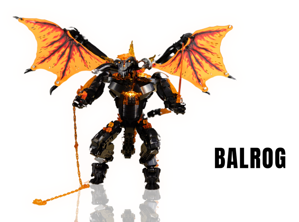 LEGO MOC-222750 Balrog by earthbricks | Rebrickable - Build with LEGO