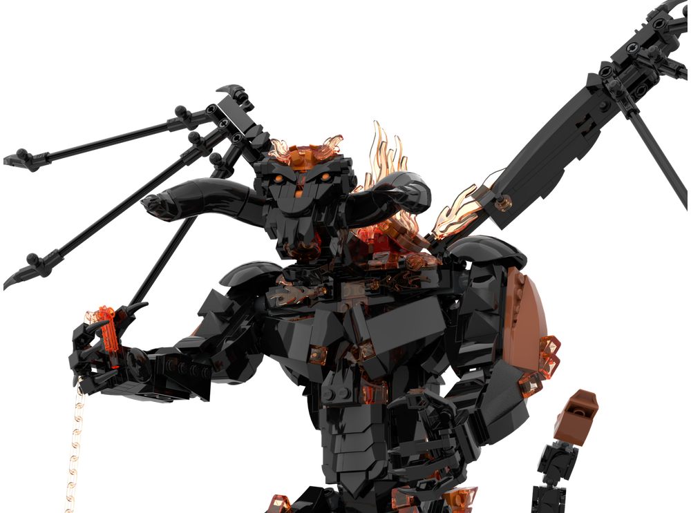 LEGO MOC Balrog by earthbricks | Rebrickable - Build with LEGO