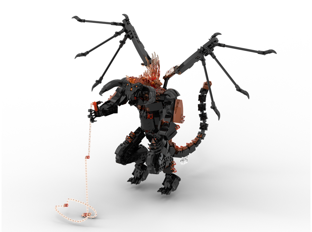 LEGO MOC Balrog by earthbricks | Rebrickable - Build with LEGO