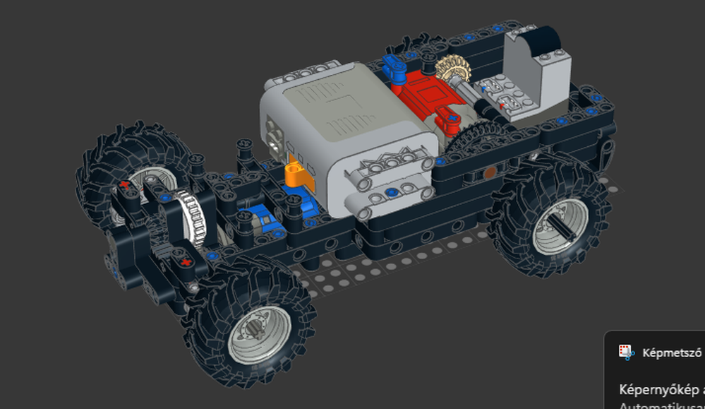 Lego Moc Small Power Funktion Rc Chassi By Zozihu Rebrickable Build With Lego