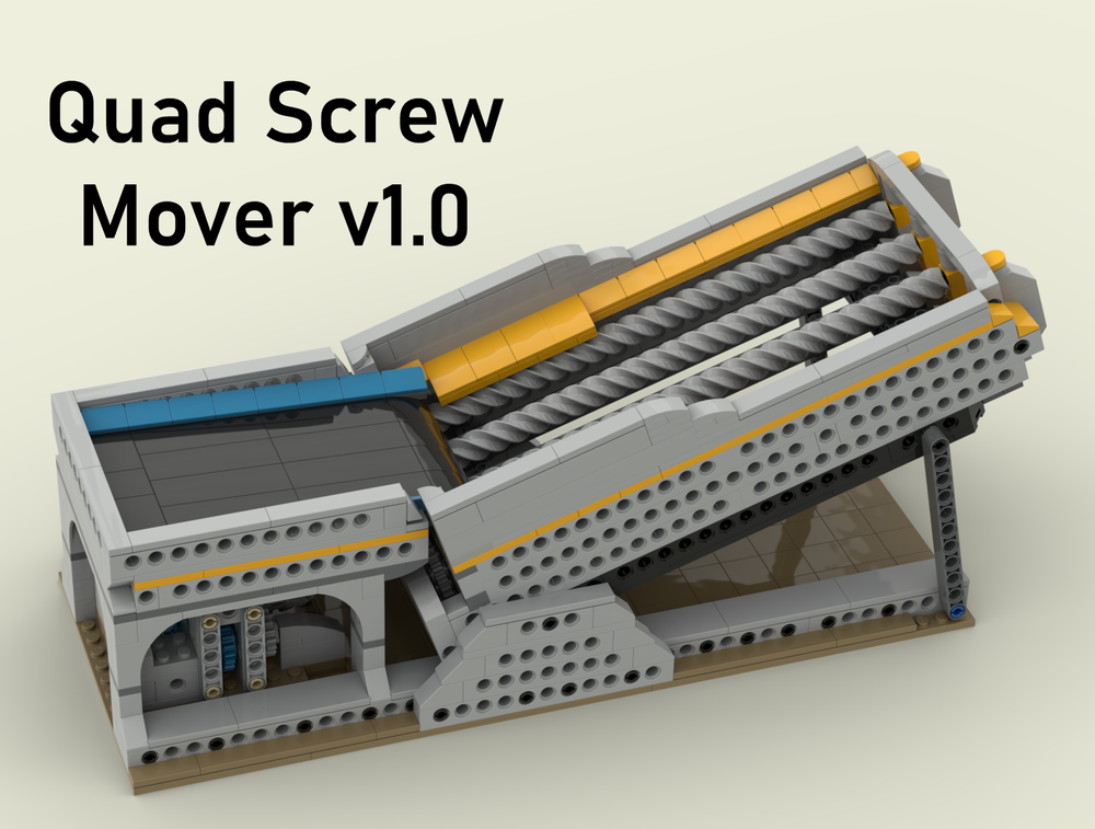 LEGO MOC Quad Screw Mover v1.0 by lego48 | Rebrickable - Build with LEGO