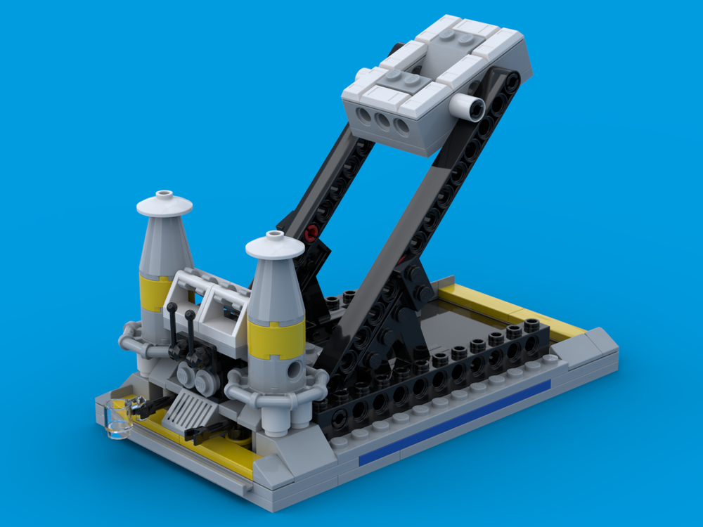 LEGO MOC Stand for 10497 Galaxy Explorer B-Model (Space Cruiser) by ...