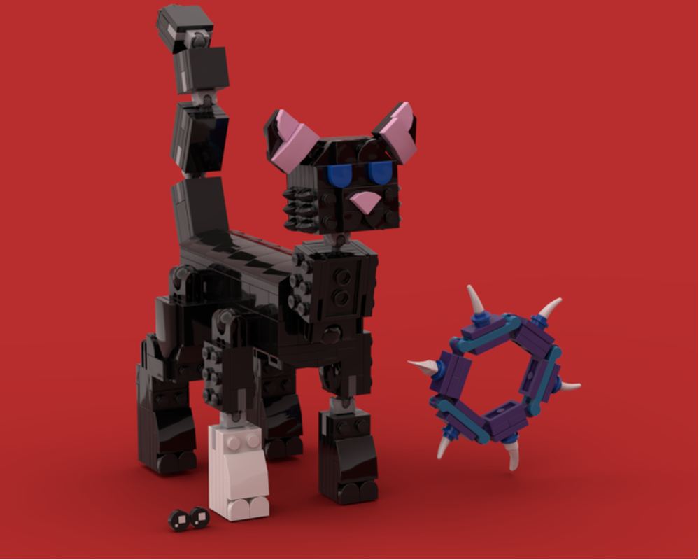 LEGO MOC-222778 Warrior cats P2: Scourge (+ collar and new set of eyes ...