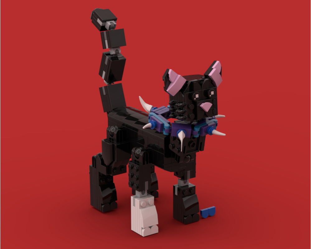 LEGO MOC-222778 Warrior cats P2: Scourge (+ collar and new set of eyes ...