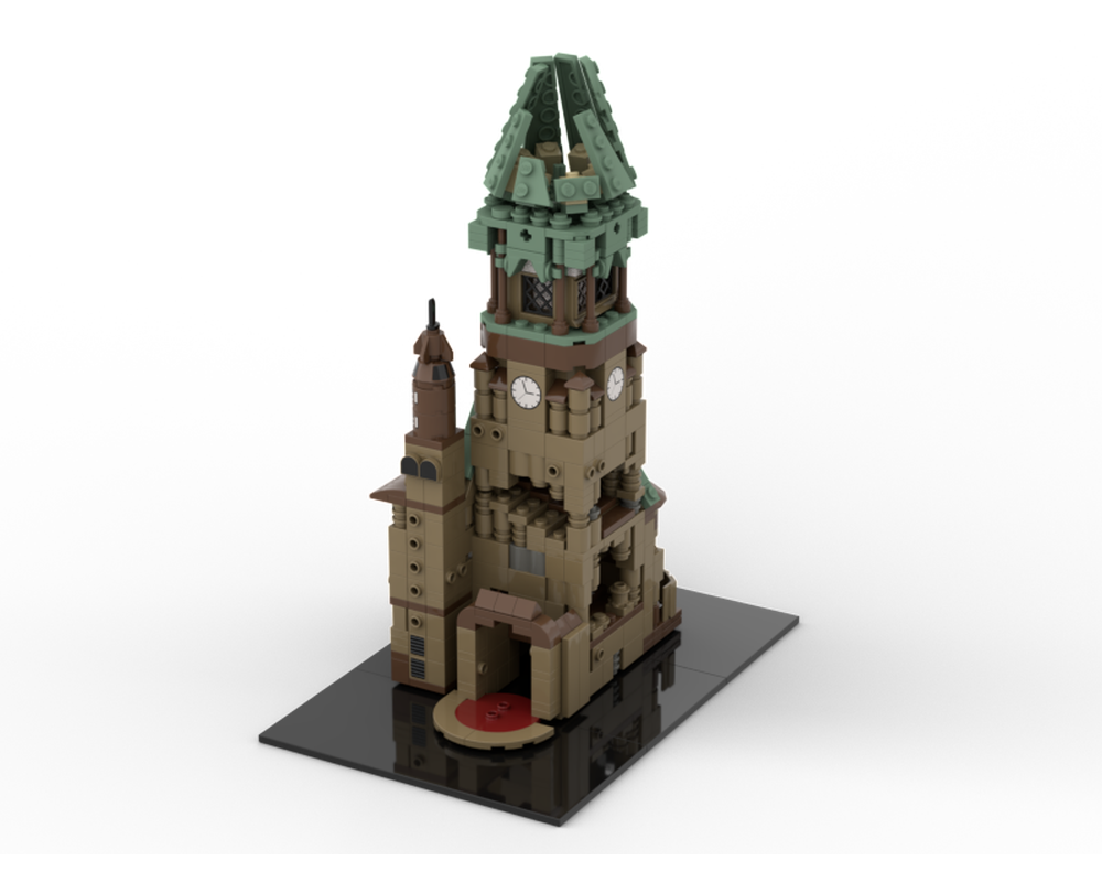 LEGO MOC Kaiser Wilhelm Church 1:300 by Basyboo | Rebrickable - Build ...