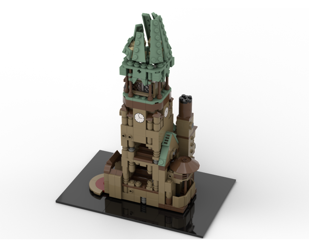 LEGO MOC Kaiser Wilhelm Church 1:300 by Basyboo | Rebrickable - Build ...