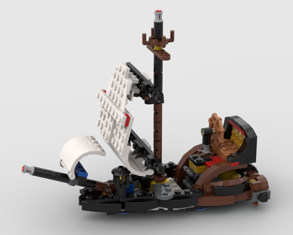 LEGO MOC-222787 Pirate small ship by eskymak | Rebrickable - Build with ...