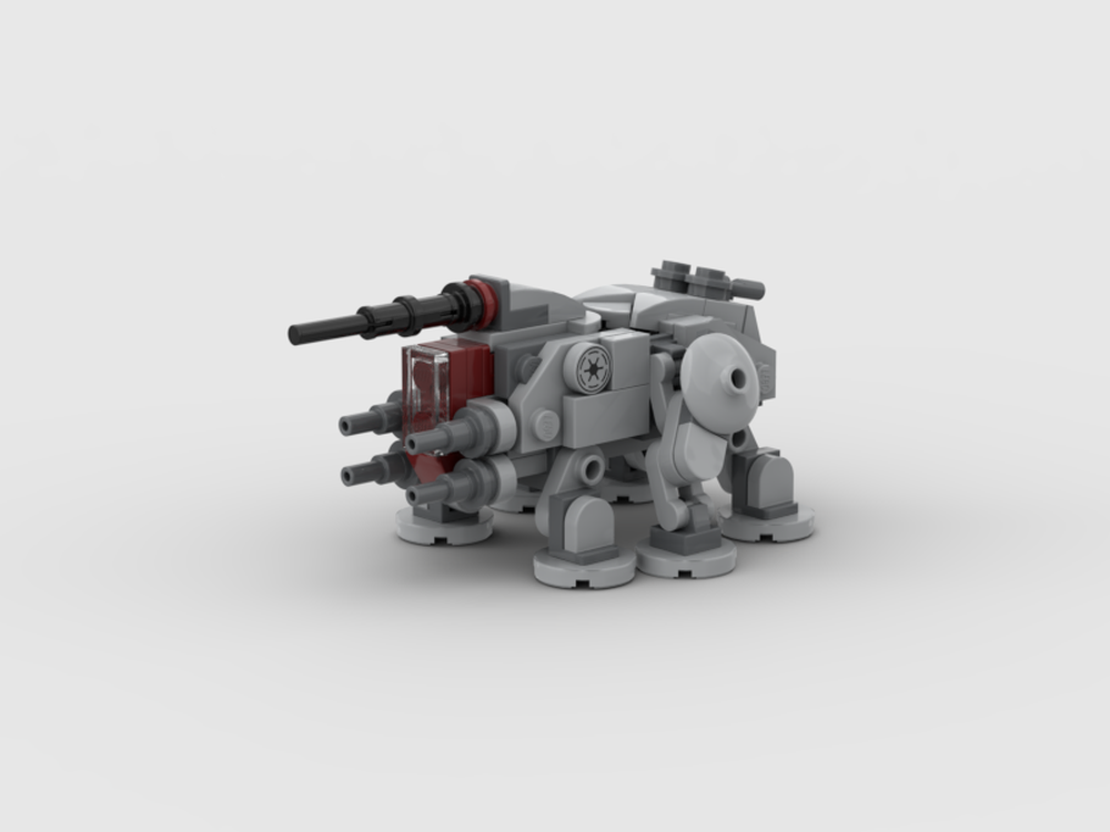 LEGO MOC Micro AT-TE (1:250 scale) by PavKud | Rebrickable - Build with ...