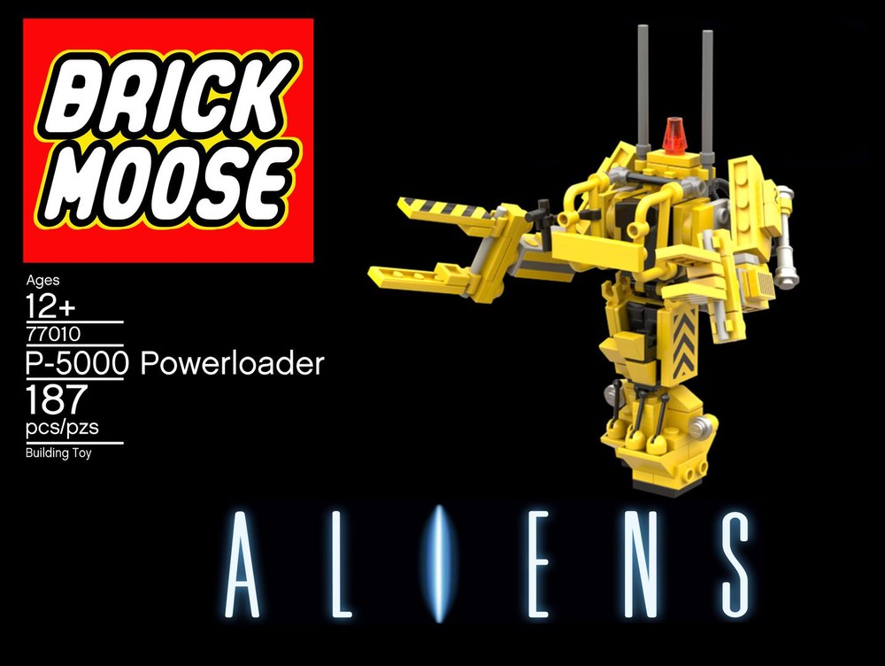 LEGO MOC BRICKMOOSE - ALIENS P-5000 Powerloader by BRICKMOOSE ...